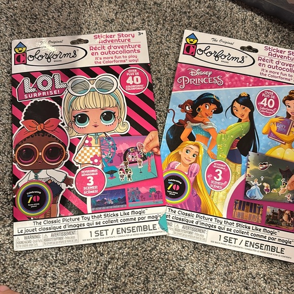 Disney LOL Doll | Toys | 2 Pack Colorforms Lol Doll Disney Princess ...